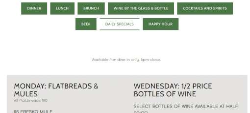 Menu for Fresko in Des Moines, IA | Sirved
