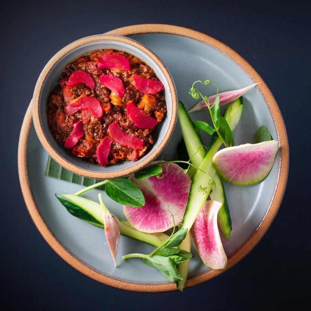 Nari menu in San Francisco, California, USA