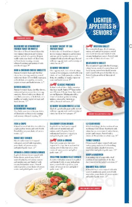 Smitty's Family Restaurant menu in Airdrie, Alberta, Canada