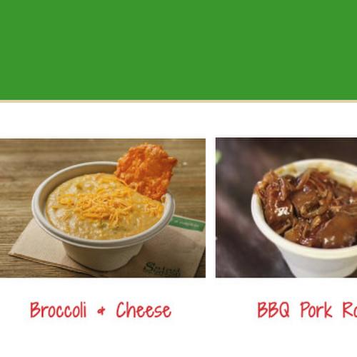 The Salad Station menu in Baton Rouge, Louisiana, USA