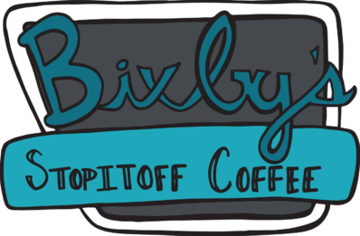 Bixby's Stopitoff Coffee menu in Vale, Oregon, USA