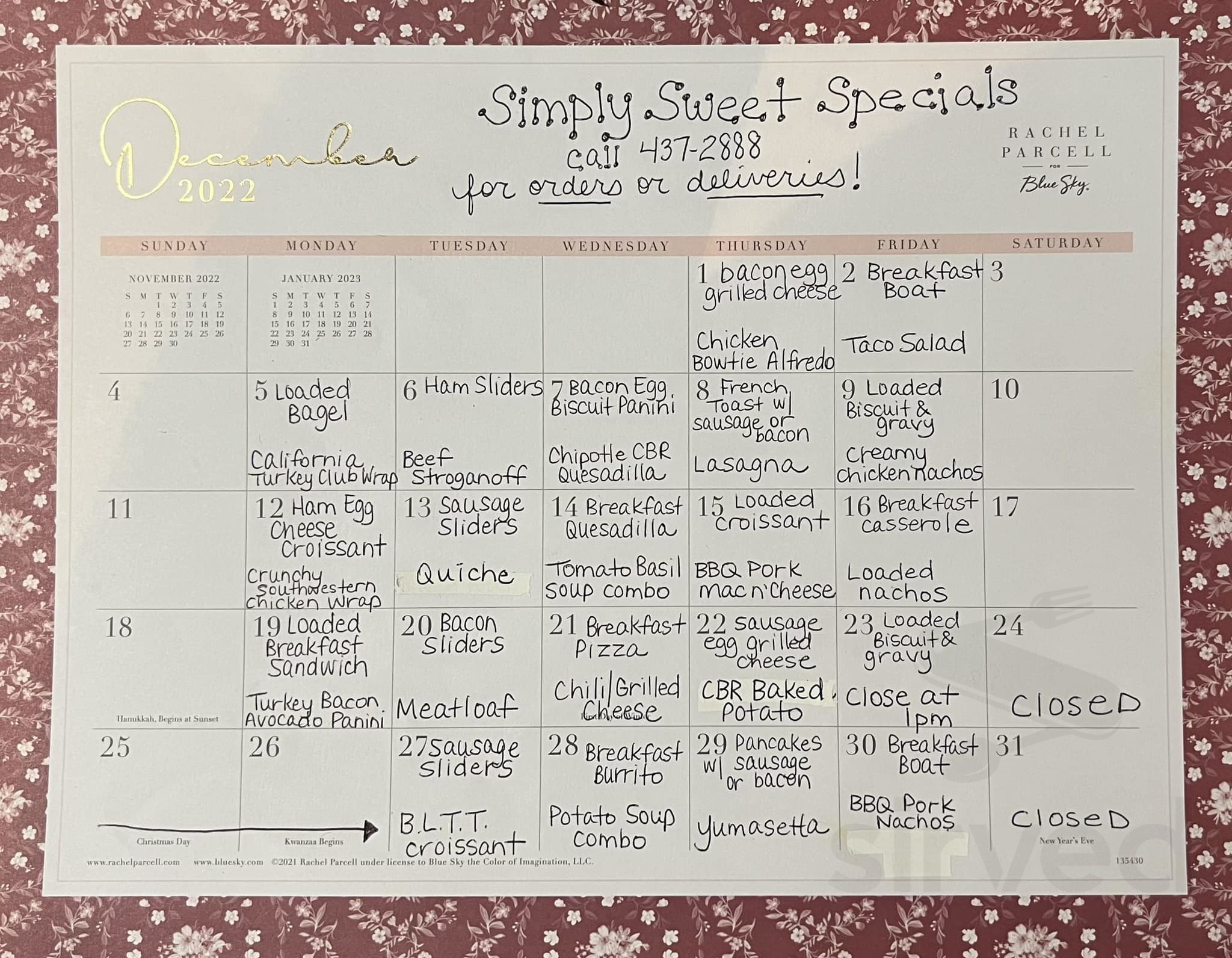 Simply Sweet LLC menu in Owensville, Missouri, USA