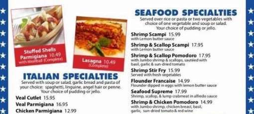 Menu for Piston Diner in Westville, NJ | Sirved