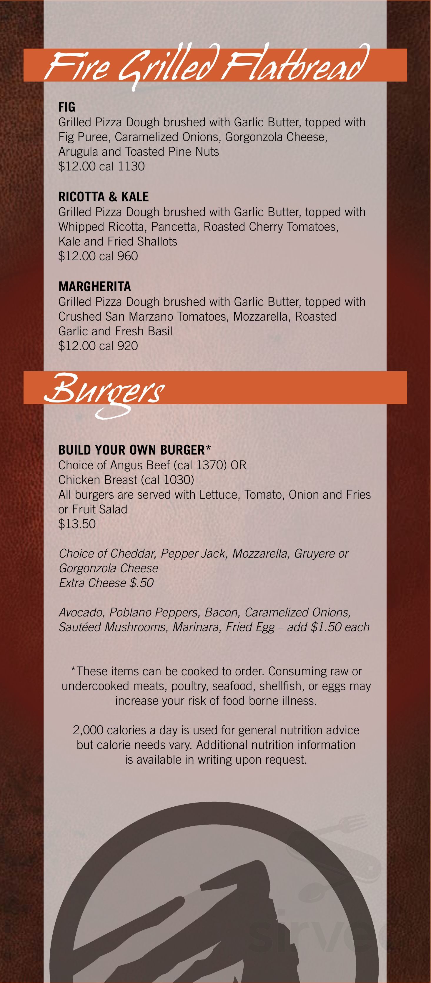 Ship Rock Grille menu in Morrison, Colorado, USA