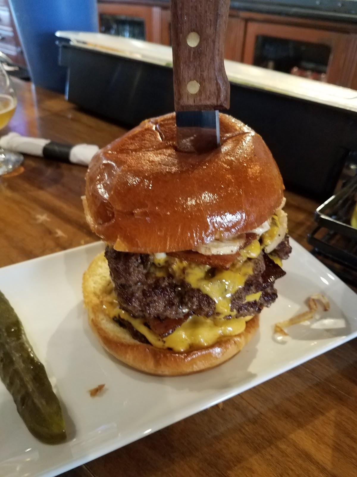 Lassen's Tap menu in Homewood, Illinois, USA
