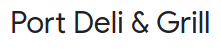 Menu for Port Deli & Grill in Elizabeth, NJ | Sirved