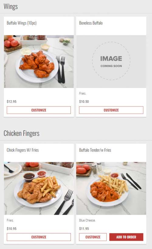 OG Pizza menu in Philadelphia, Pennsylvania, USA