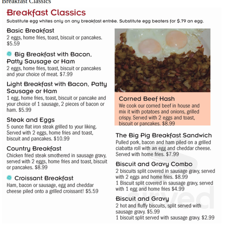 Cook E Jar Bakery & Cafe menu in Casa Grande, Arizona, USA