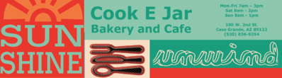Menu for Cook E Jar Bakery & Cafe in Casa Grande, AZ | Sirved