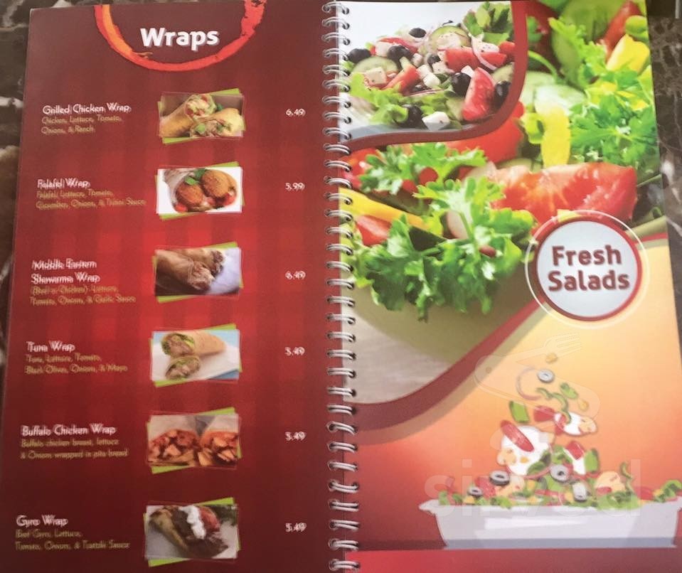 Highlander Pizza menu in Radford, Virginia, USA