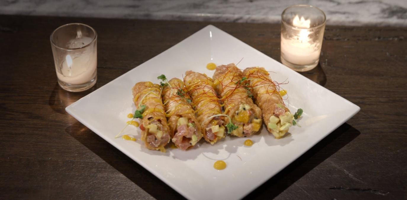 Aqua Pazza menu in Boston, Massachusetts, USA