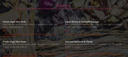 Menu for Plae Bistro in Green Bay, WI | Sirved