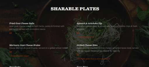 Menu for Plae Bistro in Green Bay, WI | Sirved
