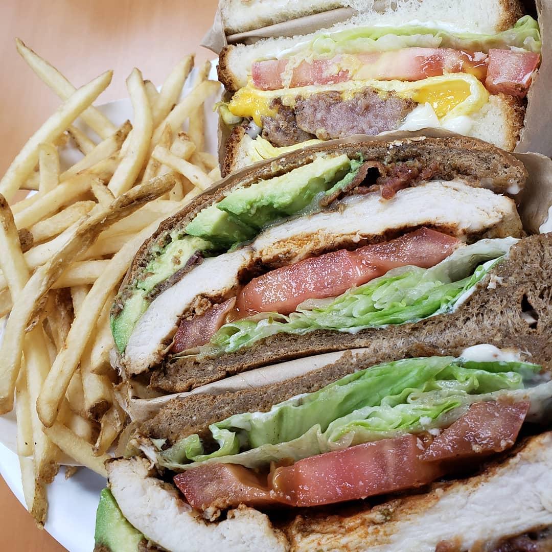 Everest Burgers menu in Santa Clarita, California, USA