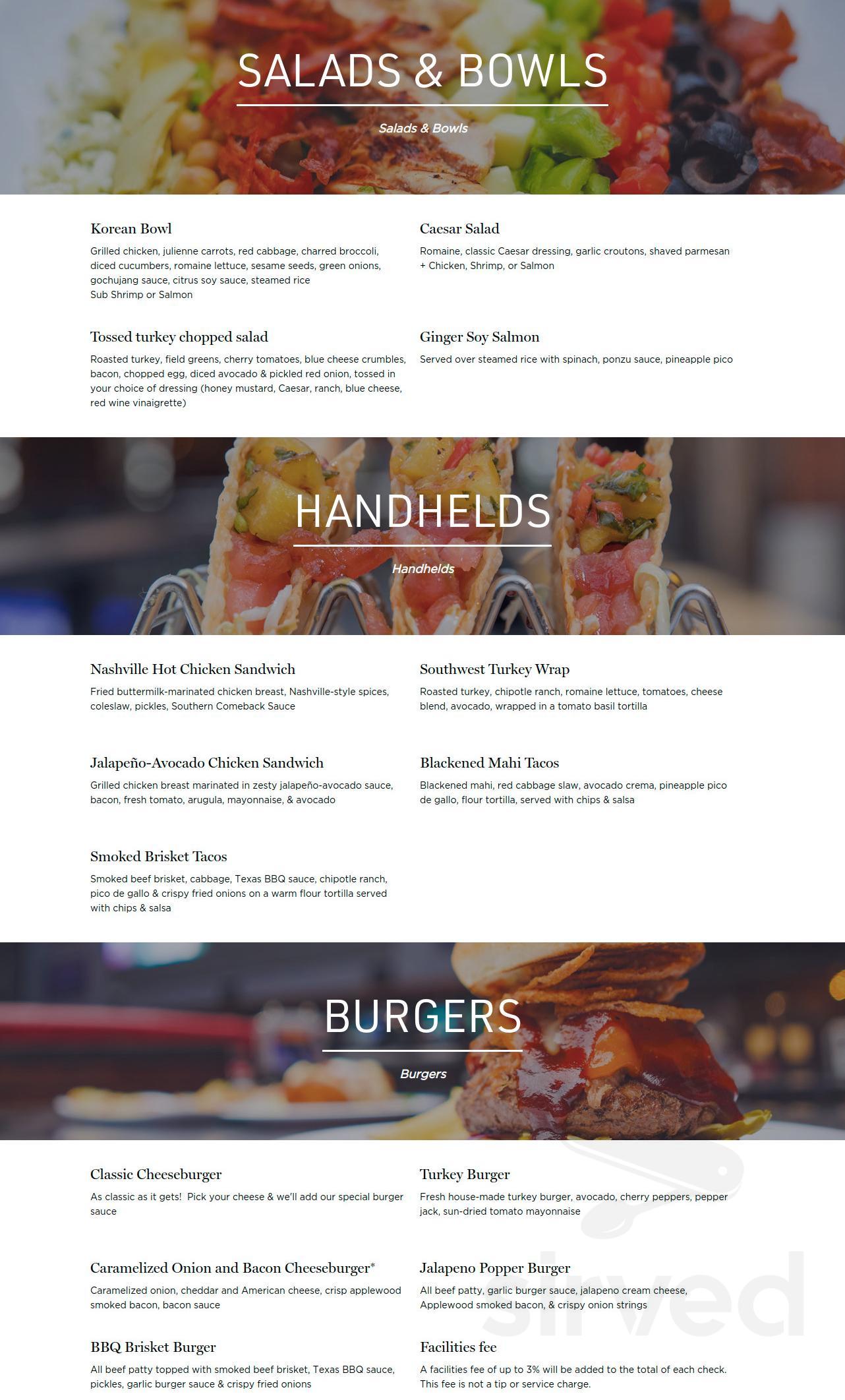 Bally Sports Live! menus in St. Louis, Missouri, United States