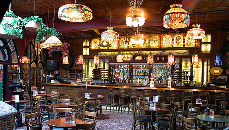 The Old Spaghetti Factory menu in Toronto, Ontario, Canada