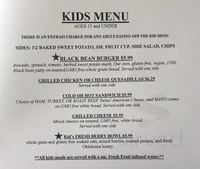 Menu for The Owl Shoppe in Shawnee, OK | Sirved
