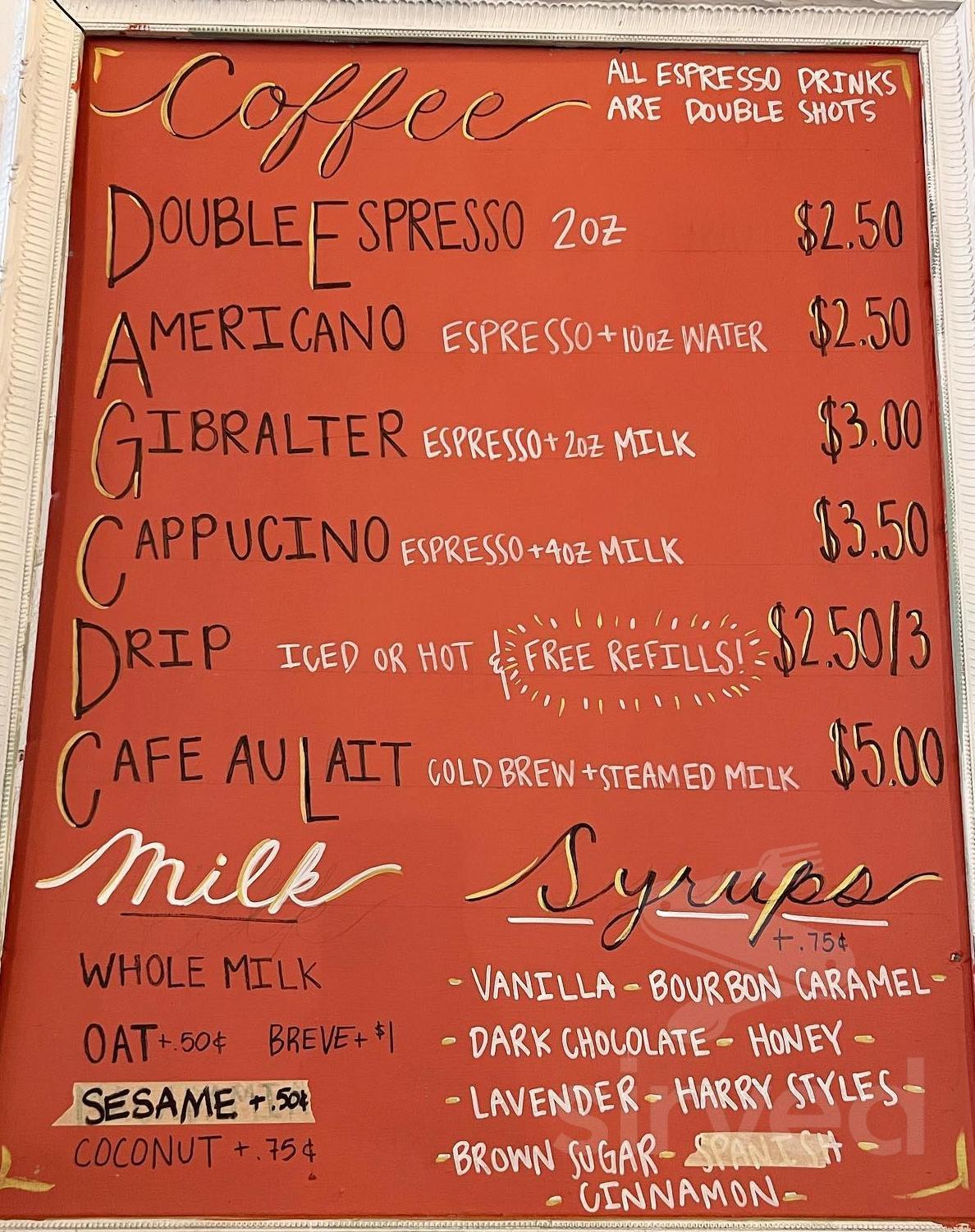 Coffee Cat Menu Auburn at Katie Jenkins blog