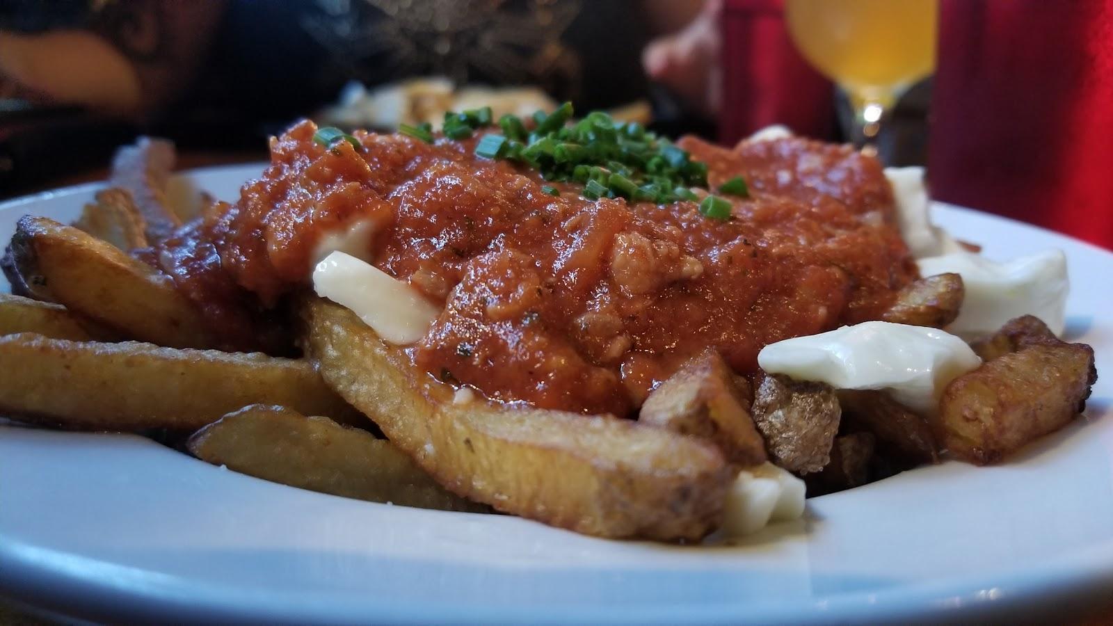 Broue Pub Brouhaha menu in Montréal, Quebec, Canada