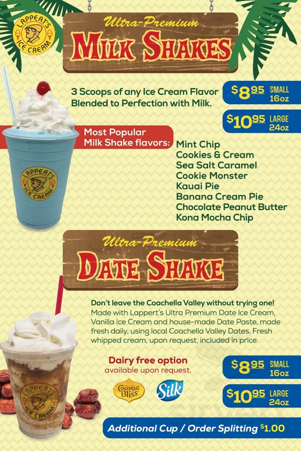 Lappert's Ultra Premium Ice Cream - Sun City, CA menu in Palm Desert ...