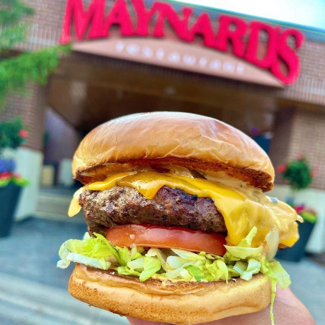 Maynards menu in Excelsior, Minnesota, USA