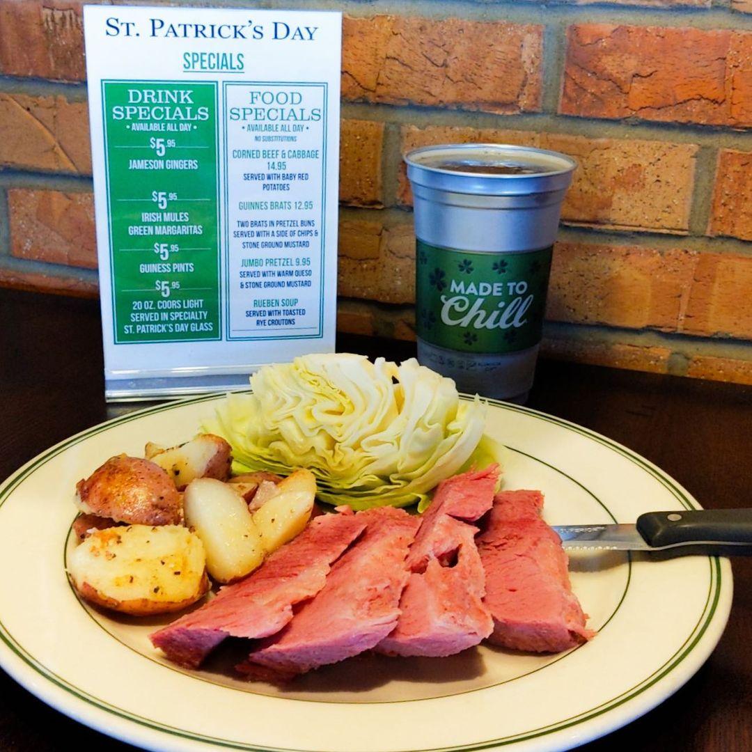 Maynards menu in Excelsior, Minnesota, USA