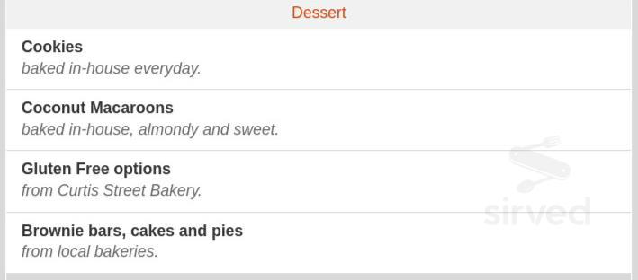 Twelve menus in Tyler, Texas, United States