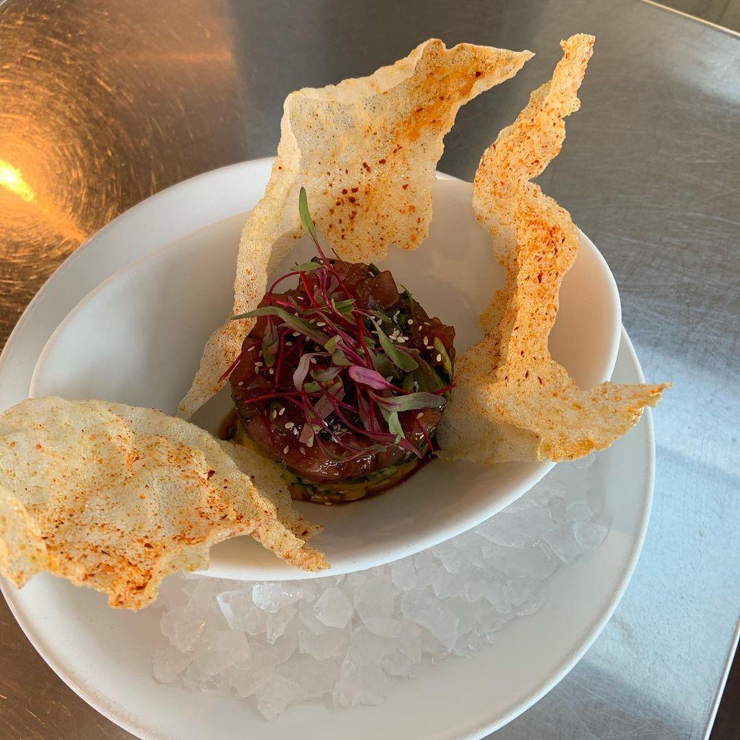 British Bankers Club menu in Menlo Park, California, USA