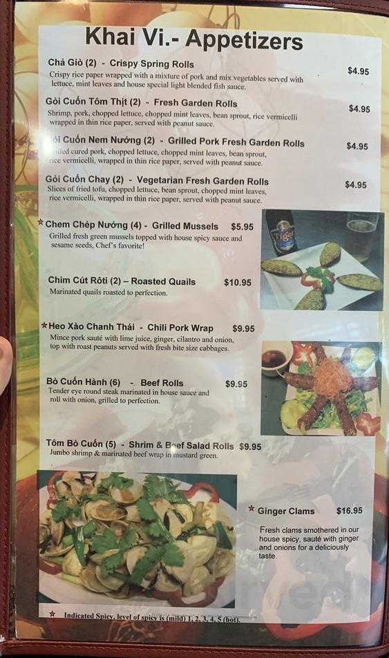 Menu - Tempe AZ's Pho Dalat Authentic Vietnamese Restaurant | Sirved