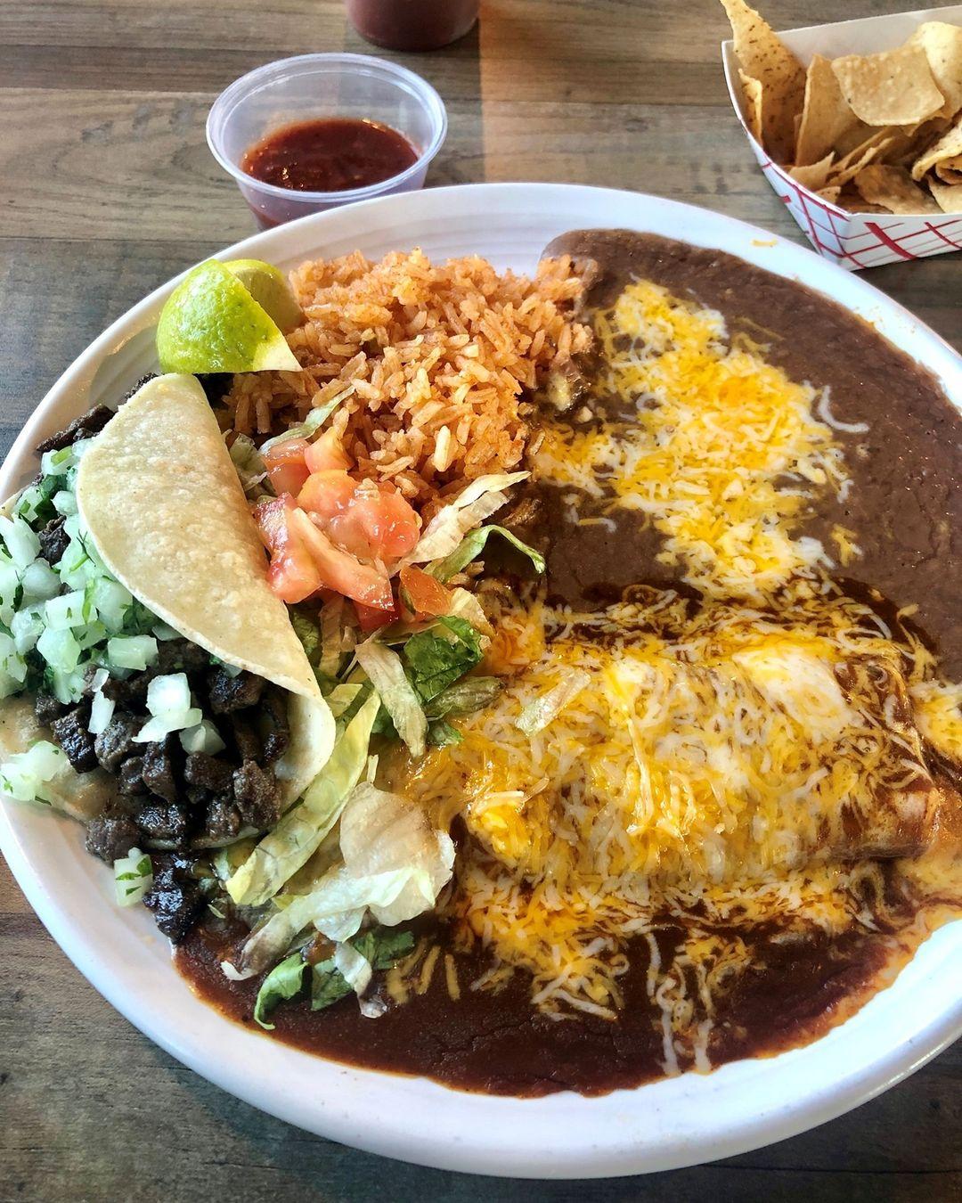 Someburros menu in Phoenix, Arizona, USA