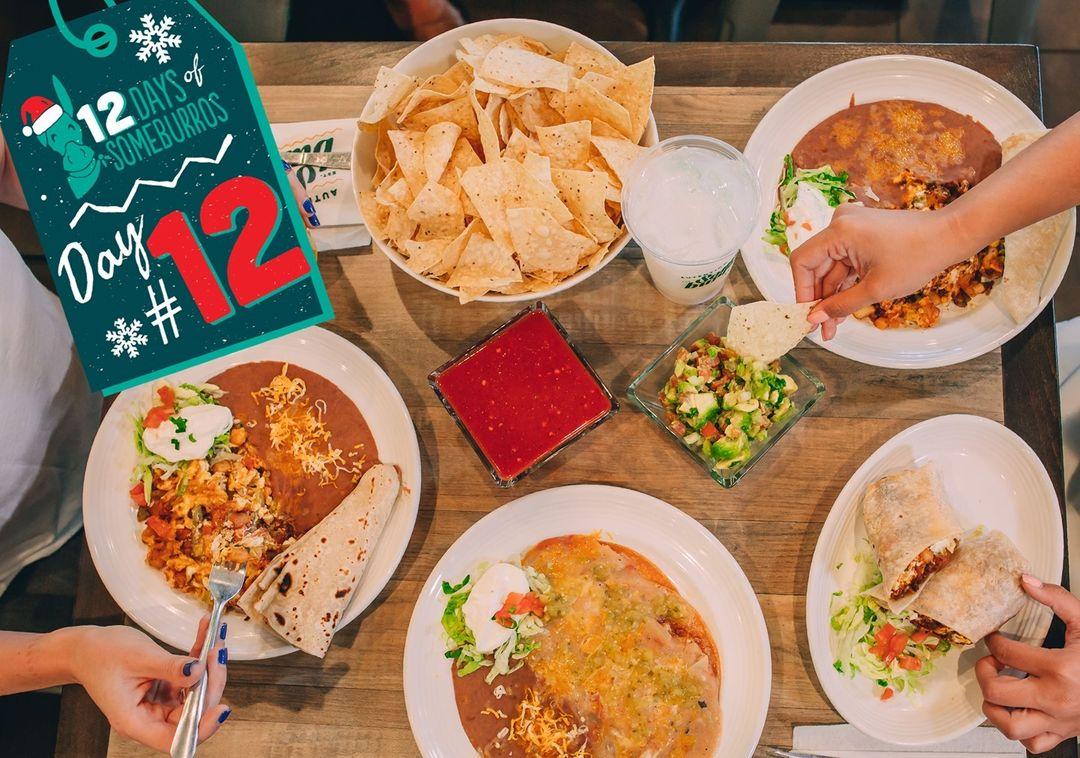 Someburros menu in Phoenix, Arizona, USA