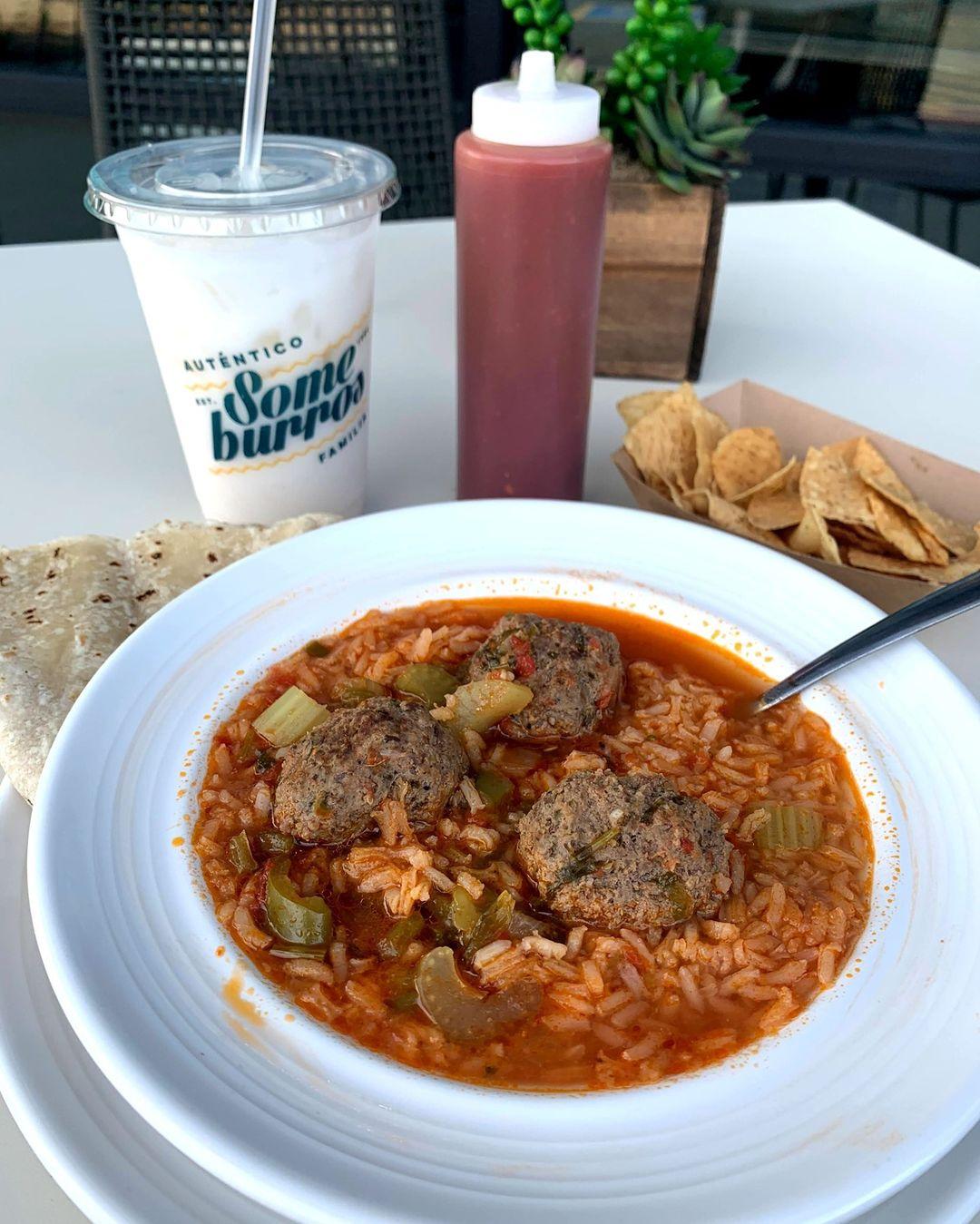 Someburros menu in Phoenix, Arizona, USA