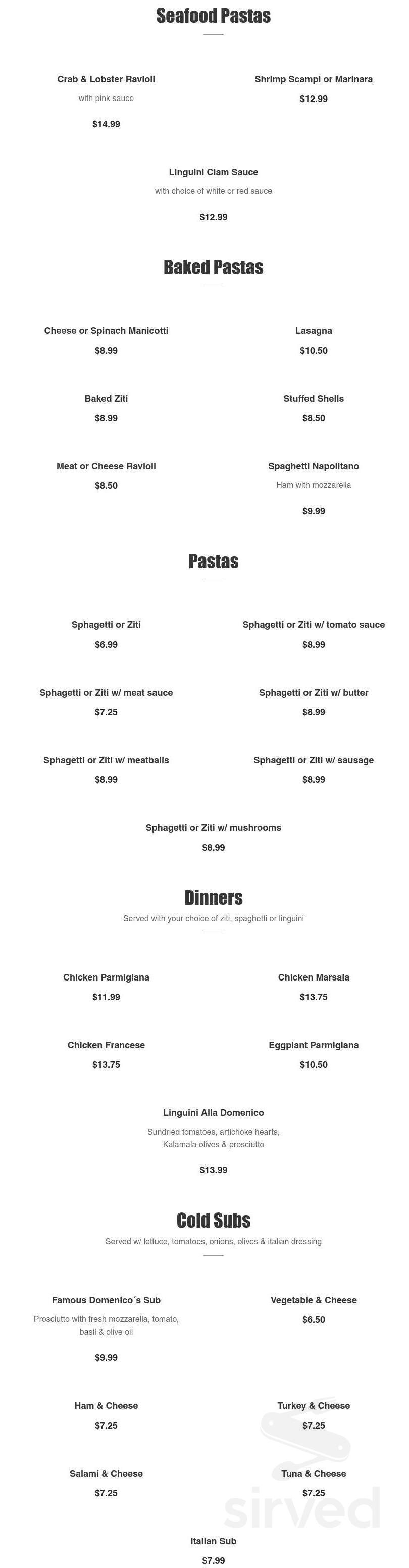 Miami Pizza Co. ( Pizza NY Style , Pizza Cubana ) menu in Hialeah ...