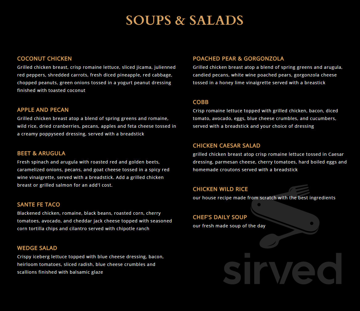 McCoys Copper Pint menu in Shakopee, Minnesota, USA