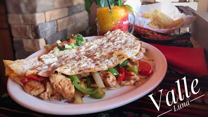Valle Luna menu in Chandler, Arizona, USA