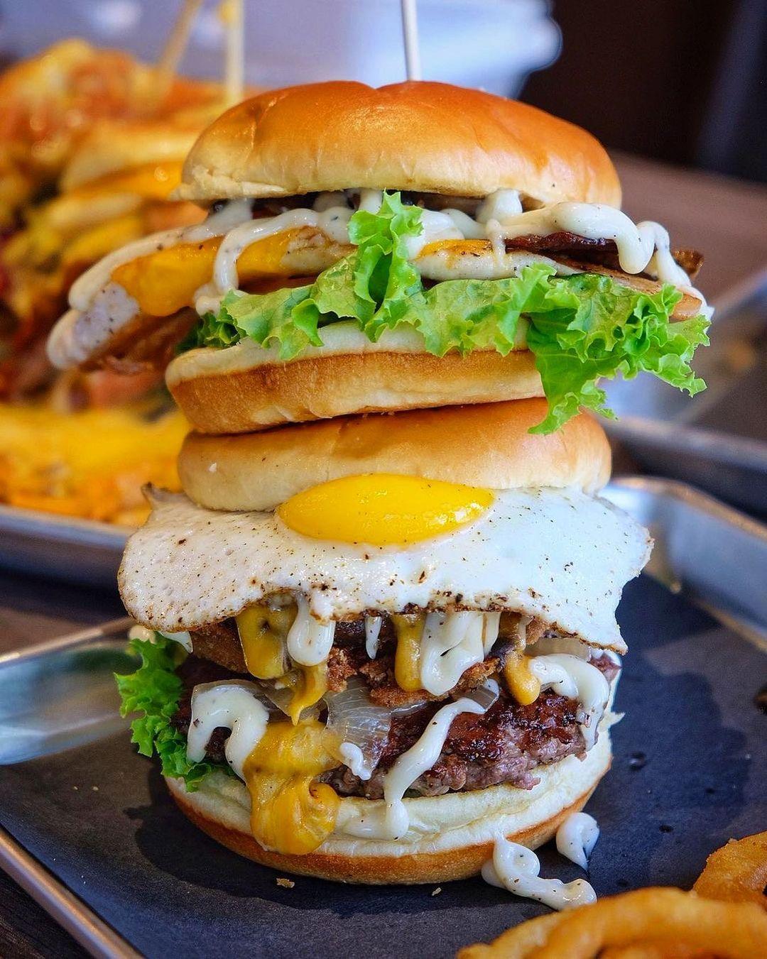 The Bullger menu in Toronto, Ontario, Canada