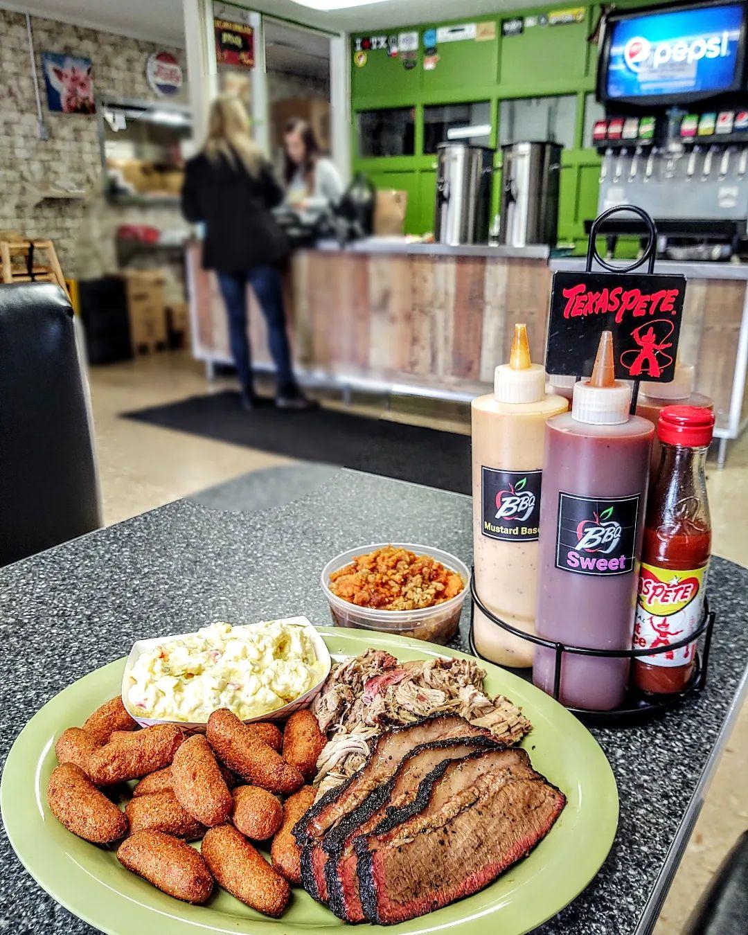 Apple City BBQ menu in Taylorsville, North Carolina, USA