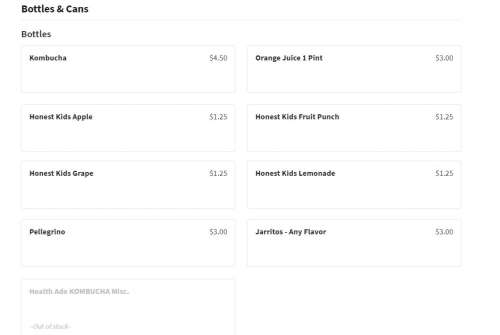 Noble Coffee & Tea Company menu in Noblesville, Indiana, USA