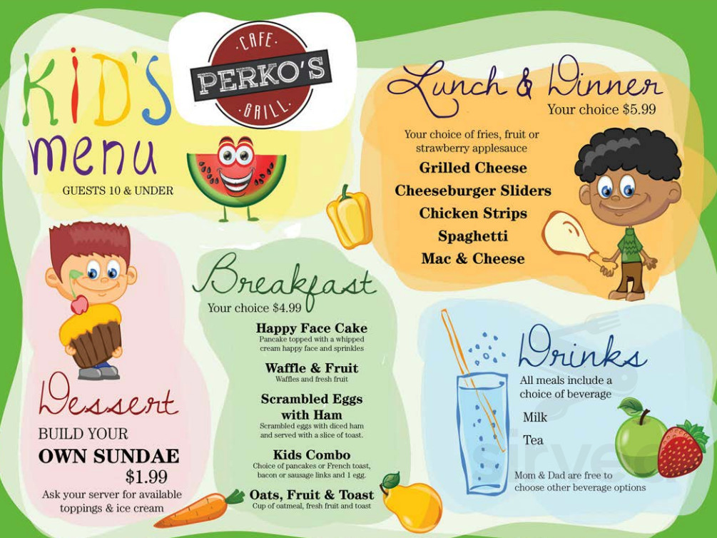 Generals Cafe & Grill menus in Porterville, California, United States