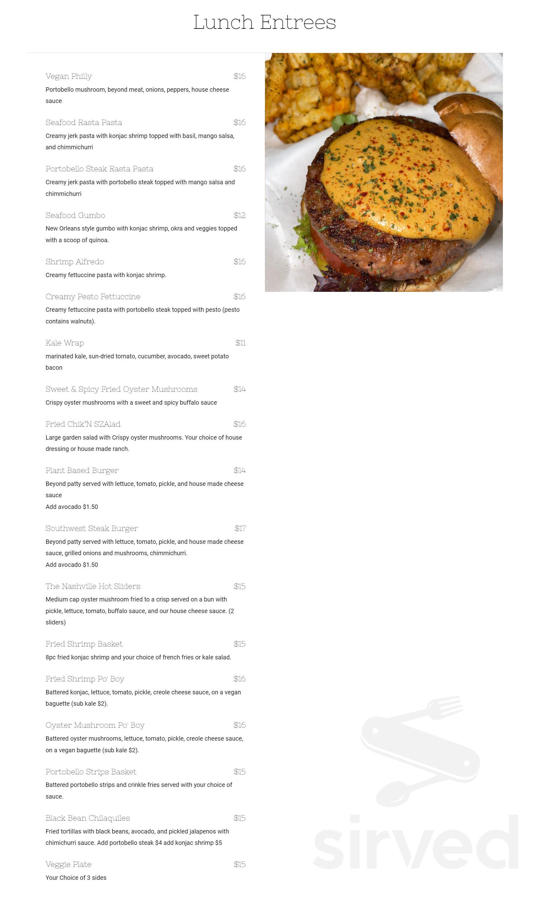 Life Bistro menu in Atlanta, Georgia, USA