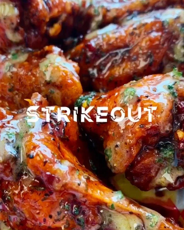 StrikeOut Wingz menu in Nashville, Tennessee, USA