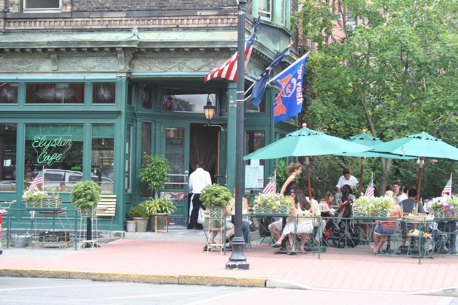 Elysian Cafe menu in Hoboken, New Jersey, USA
