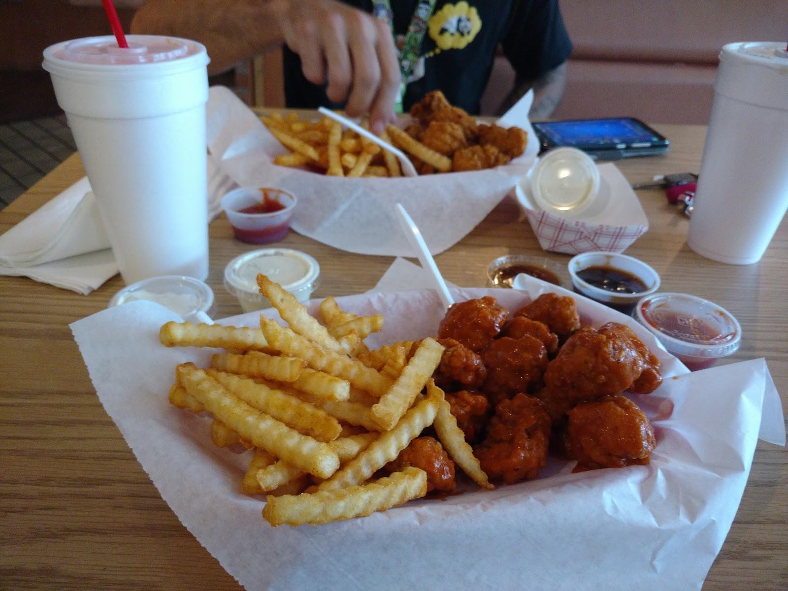 Wing Slingers menu in Westminster, Colorado, USA