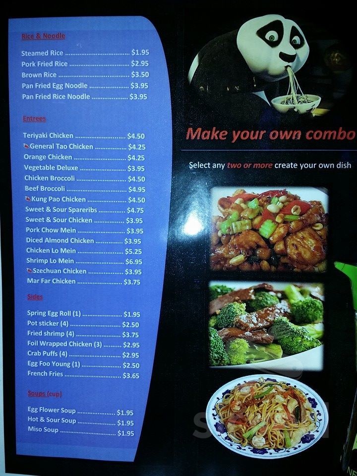 Menu for Momiji Express in Lincoln City, OR | Sirved