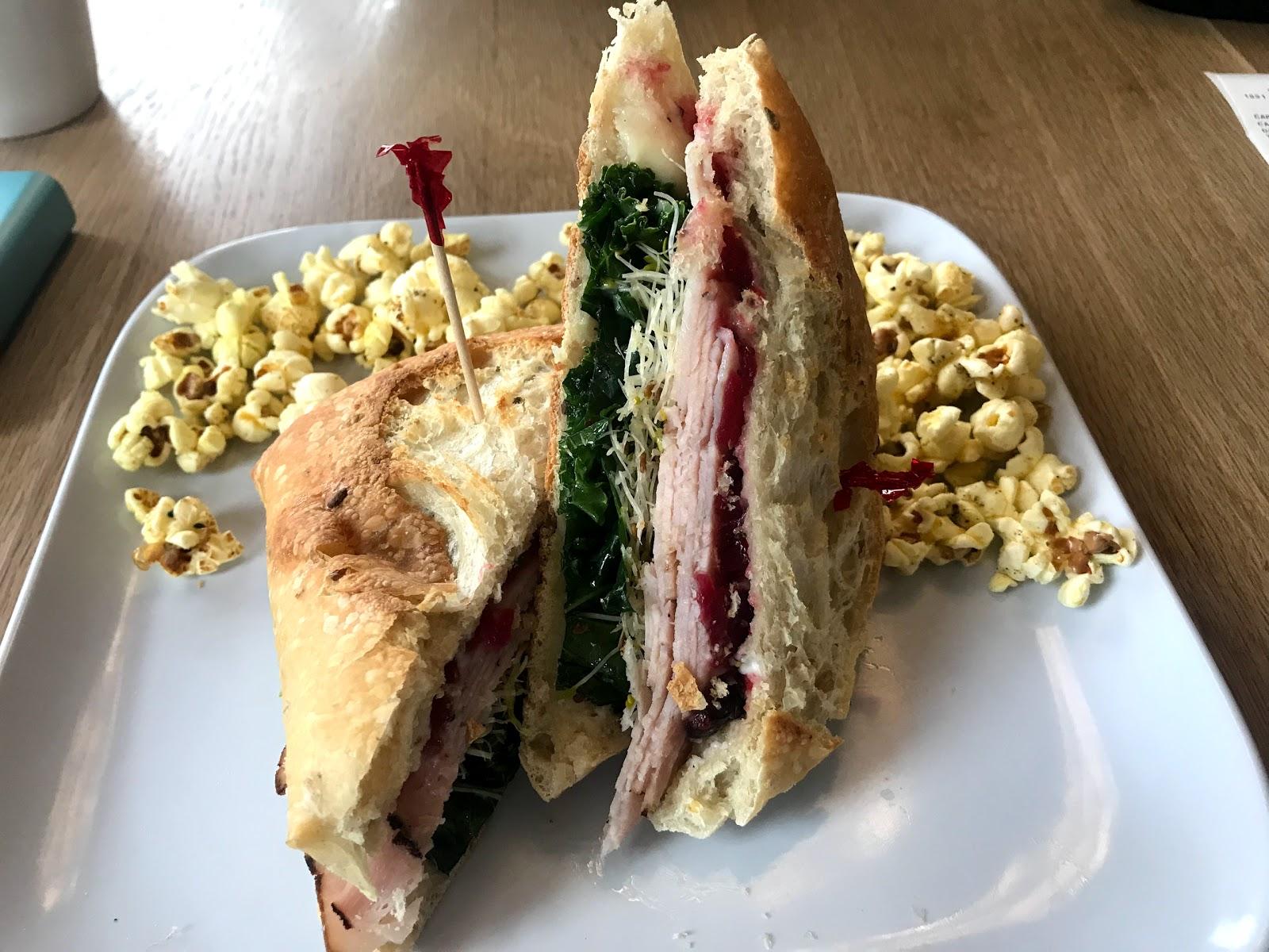 Communitea Cafe menu in Canmore, Alberta, Canada