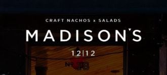 Menu for Madison's 12|12 in Calgary, AB | Sirved