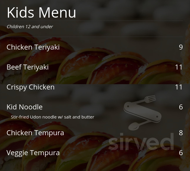 Kooma West Chester menus in West Chester, Pennsylvania, United States