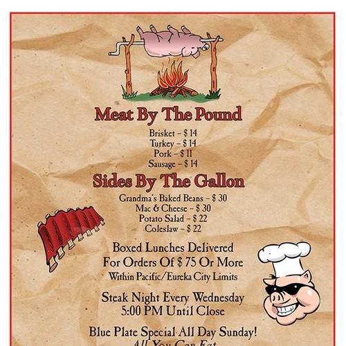 Brown Jerrys Blues Brews Barbecue menu in Pacific, Missouri, USA