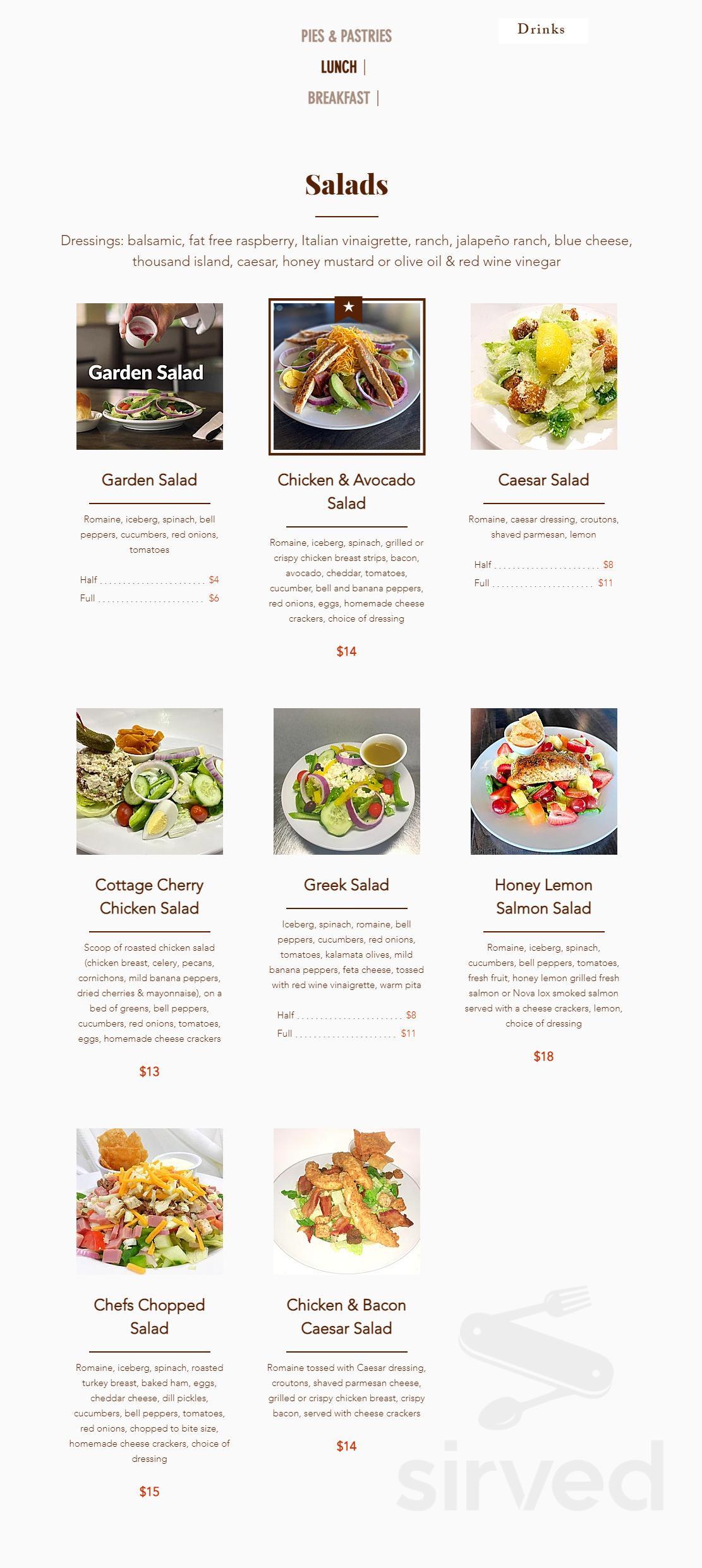 Maple Bacon Restaurant menu in Plano, Texas, USA