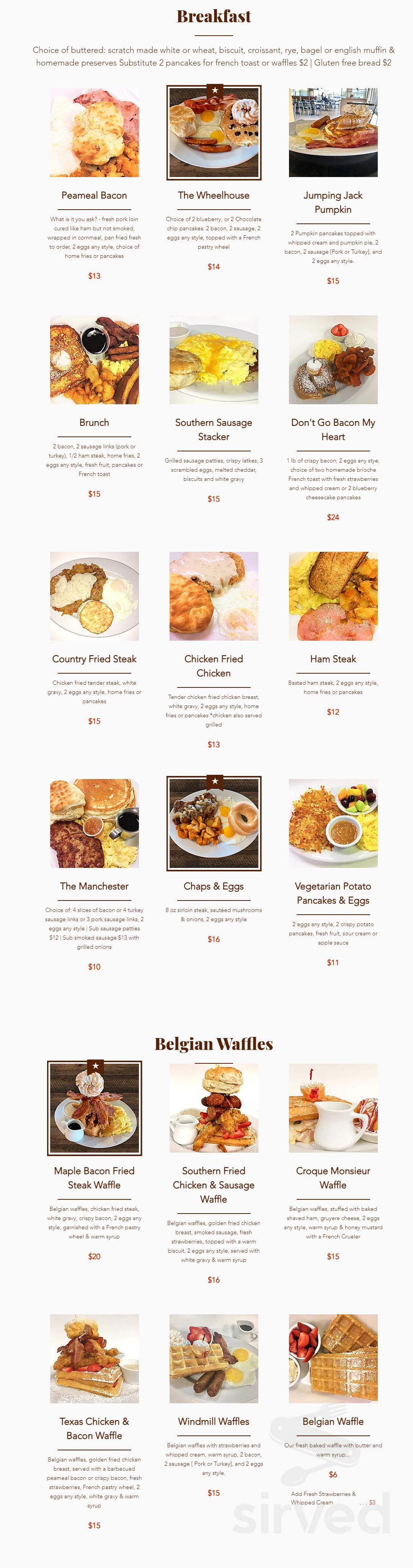 Maple Bacon Restaurant menus in Plano, Texas, United States